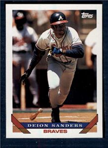 1993 topps #795 deion sanders nm-mt atlanta braves baseball