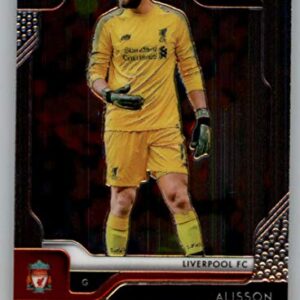 2019-20 Prizm EPL English Premier League #84 Alisson Liverpool FC Official Panini Soccer Futbol Trading Card