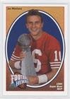 joe montana (football card) 1991 upper deck – football heroes – joe montana #3