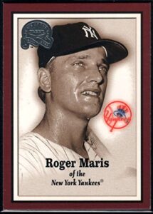 2000 fleer greats of the game #7 roger maris – new york yankees