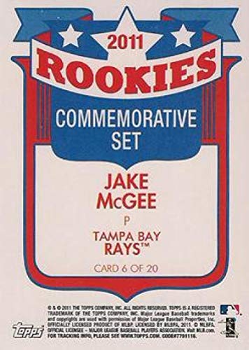 2011 Topps Lineage Rookies #6 Jake McGee Rays Baseball Card NM-MT