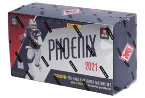 2021 panini phoenix football factory sealed complete set – exclusive