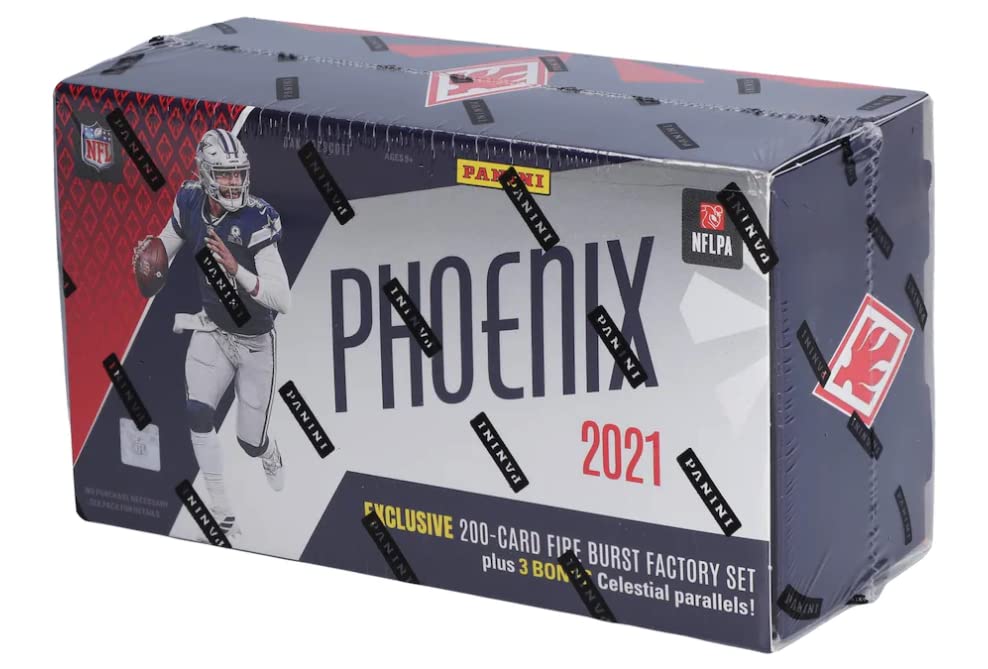 2021 Panini Phoenix Football Factory Sealed Complete Set - Exclusive