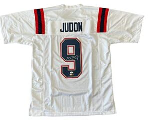 matthew judon new england patriots signed autograph custom jersey jsa certified