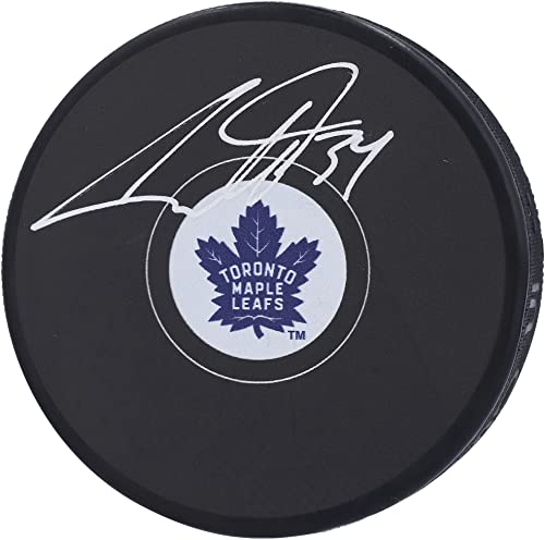 Auston Matthews Toronto Maple Leafs Autographed Hockey Puck - Autographed NHL Pucks