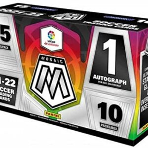 2021/22 Panini Mosaic LaLiga Soccer HOBBY box (10 pks/bx)