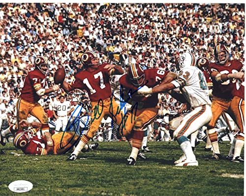 Billy Kilmer signed 8x10 Photo Washington Redskins Football Team NFL JSA Authentication