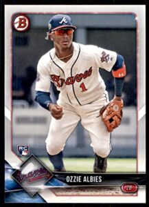 ozzie albies 2018 topps company [rc] bowman #62