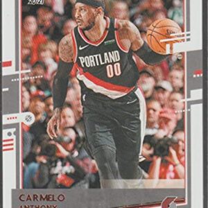 2020-21 Donruss #111 Carmelo Anthony Portland Trail Blazers NBA Basketball Trading Card fron Panini America in Raw (NM or Better) Condition