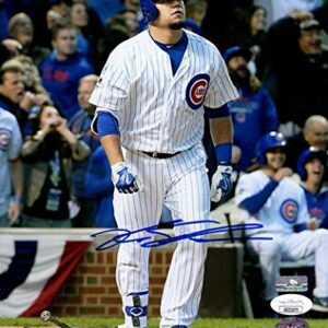 Kyle Schwarber Autographed Chicago Cubs (NLDS) 8x10 Photo - JSA