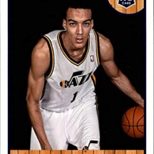 2013-14 NBA Hoops #287 Rudy Gobert Utah Jazz Official RC Rookie Basketball Card made by Panini