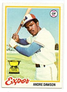 1978 topps #72 andre dawson – nm