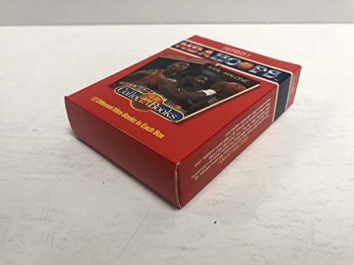 1990 NBA HOOPS Collect A Books series 1 set with 12 Mini-Books including Michael Jordan