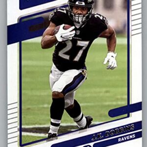 2021 Donruss #210 J.K. Dobbins Baltimore Ravens NFL Football Card NM-MT