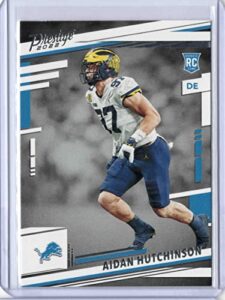 2022 prestige #312 aidan hutchinson rc – rookie year