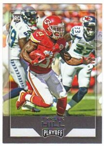 2016 panini playoff #283 tyreek hill rc rookie kansas city chiefs nfl football trading card