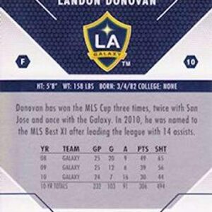 2011 Upper Deck MLS Soccer #85 Landon Donovan Los Angeles Galaxy Official Major League Soccer Trading Card From UD