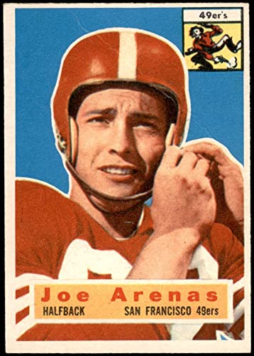 1956 Topps # 38 Joe Arenas San Francisco 49ers (Football Card) GOOD 49ers Nebraska - Omaha