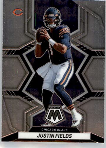 Football Trading Card NFL 2022 Panini Mosaic #33 Justin Fields NM Near Mint Bears