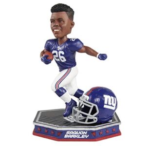 saquon barkley new york giants removable helmet bobblehead nfl