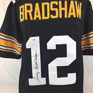 TERRY BRADSHAW SIGNED JERSEY PSA COA PITTSBURGH STEELERS FOOTBALL AUTOGRAPH