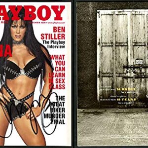 Chyna Joanie Laurer SIGNED Nov 2000 Playboy Magazine WWF PSA/DNA AUTOGRAPHED HOT - Autographed Wrestling Miscellaneous Items