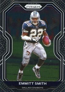 2020 panini prizm #157 emmitt smith dallas cowboys official nfl football trading card from panini america in raw (near mint nm or better) condition