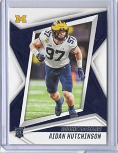 2022 panini chronicles draft picks rookies and stars #16 aidan hutchinson – rookie year