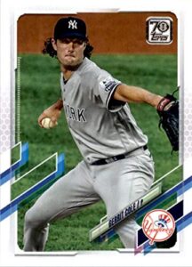 2021 topps #95 gerrit cole nm-mt new york yankees baseball