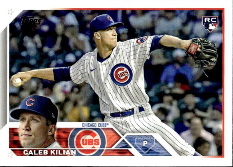 2023 Topps #69 Caleb Kilian NM-MT RC Rookie Chicago Cubs Baseball Trading Card MLB