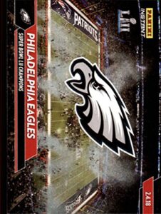 2017 panini instant #518 philadelphia eagles super bowl champions