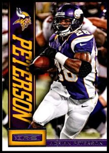 2013 panini rookies and stars #57 adrian peterson nm-mt minnesota vikings official nfl football trading card