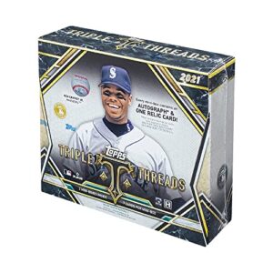 2021 topps triple threads baseball hobby box