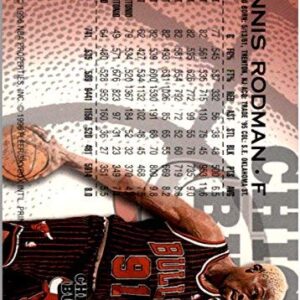 1996-97 Fleer #16 Dennis Rodman NBA Basketball Trading Card