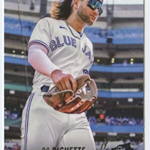 Baseball Trading Card MLB 2022 Topps Stadium Club #286 Bo Bichette NM Near Mint Blue Jays