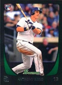 2011 bowman draft #70 anthony rizzo san diego padres mlb baseball card (rc – rookie card) nm-mt