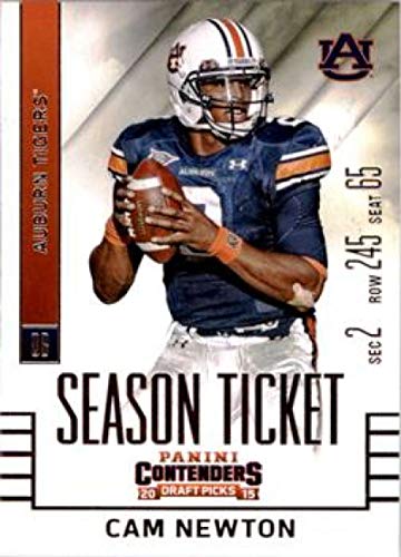 2015 Panini Contenders Draft Picks Season Ticket #23 Cam Newton NFL Football Card NM-MT