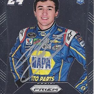 AUTOGRAPHED Chase Elliott 2016 Panini Prizm Racing OFFICIAL ROOKIE CARD (#24 NAPA Driver) Hendrick Motorsports Rare Signed Collectible NASCAR Trading Card with COA