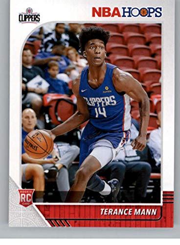 2019-20 Panini Hoops #245 Terance Mann Los Angeles Clippers RC Rookie NBA Basketball Trading Card