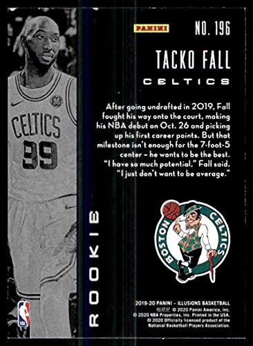 2019-20 Panini Illusions #196 Tacko Fall Boston Celtics RC Rookie NBA Basketball Trading Card