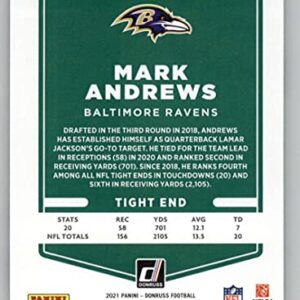 2021 Donruss #244 Mark Andrews Baltimore Ravens NFL Football Card NM-MT