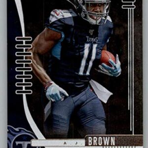 2019 Absolute Football #101 A.J. Brown RC Rookie Card Tennessee Titans Official NFL Trading Card From Panini America in Raw (NM or Better) Condition