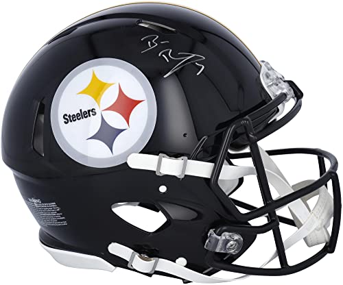 Ben Roethlisberger Pittsburgh Steelers Autographed Riddell Pro-Line Speed Helmet - Autographed NFL Helmets