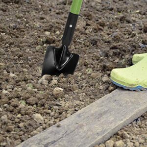 Martha Stewart MTS-TETW Telescoping Extendable Garden Trowel with Comfort Grip Handle