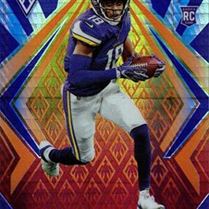 2020 Panini Phoenix Fire Burst Football #111 Justin Jefferson Rookie Card