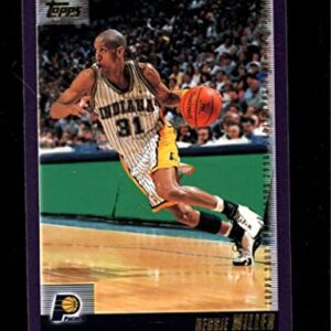 2000-01 TOPPS #33 REGGIE MILLER NMMT PACERS HOF