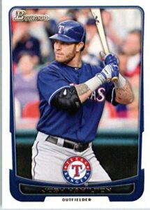 2012 bowman #135 josh hamilton rangers mlb baseball card nm-mt