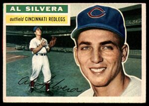 1956 topps 137 al silvera vg