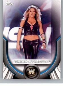 2020 topps wwe women’s division roster #rc-56 trish stratus legend official world wrestling entertainment trading card in raw (nm or better) condition