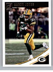 2018 donruss football #105 aaron jones green bay packers official nfl trading card